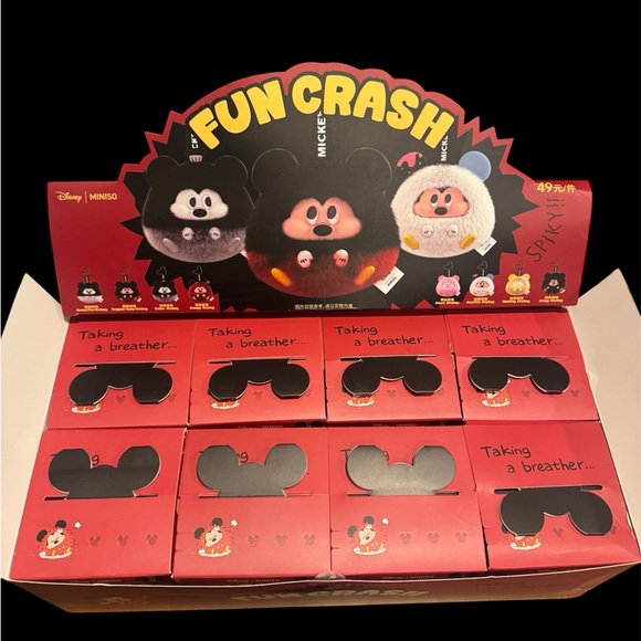 Miniso | Accessories | Miniso X Disney Fun Crash Mickey Plush Toy Blind ...
